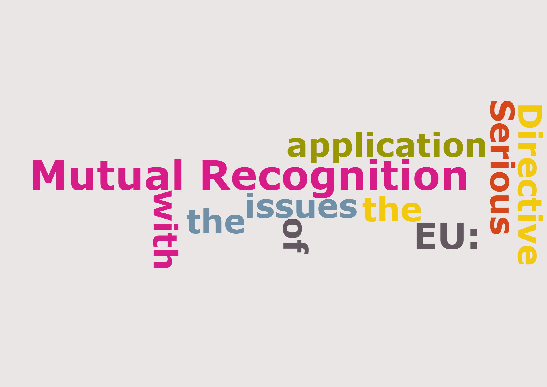 EU: Serious issues with the application of the "Mutual Recognition ...